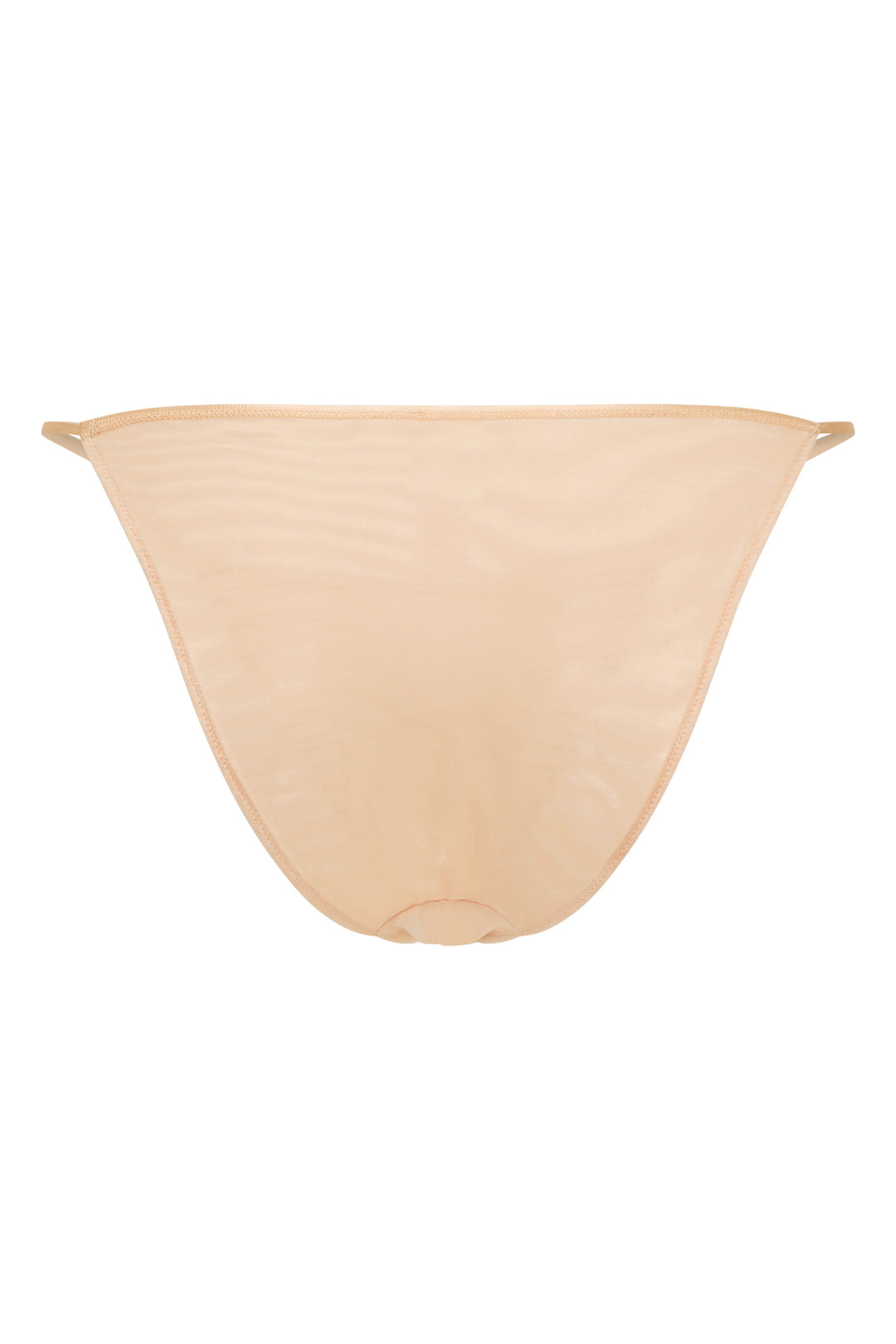 Intimates Soft Mesh String Bikini in Beige | Oh Polly