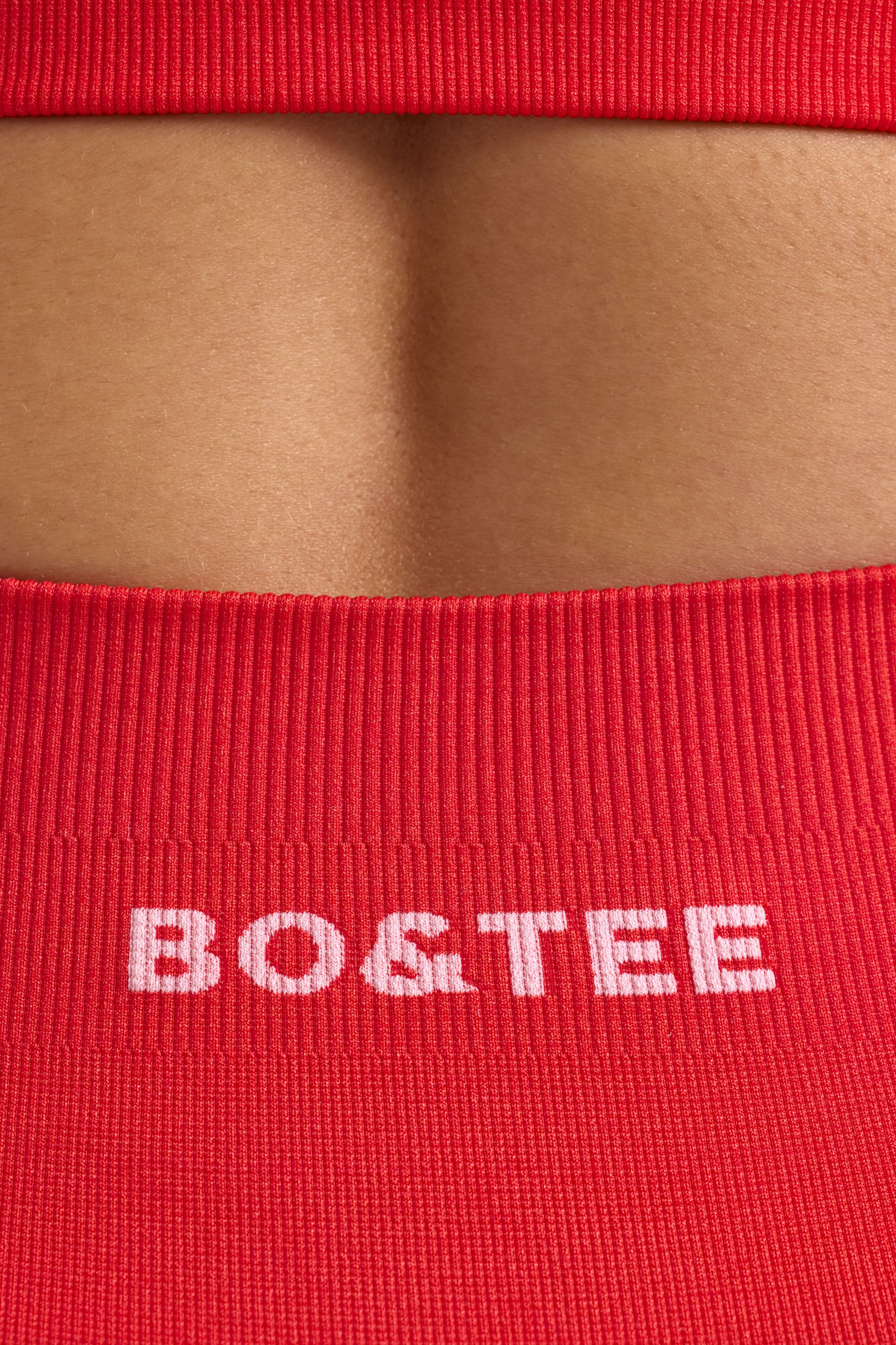 Define Luxe Mini Shorts in Poppy Red | Oh Polly